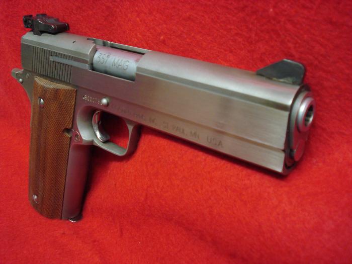 COONAN ARMS, INC - 1911 STYLE .357 MAG. STAINLESS AUTO PISTOL. - Picture 2