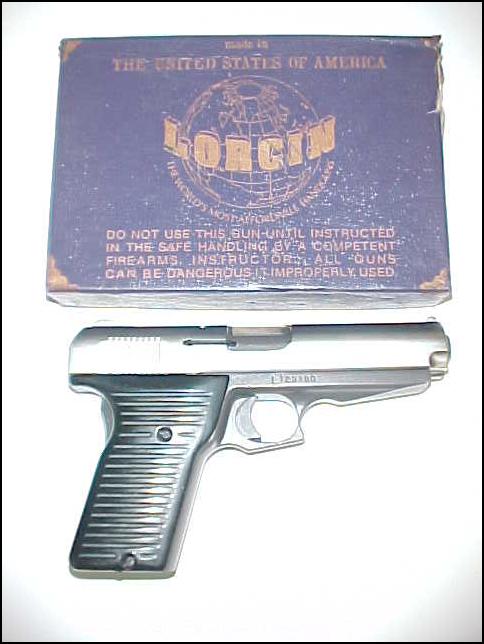 Lorcin Engineering Co., Inc. Model L9mm, Chrome Finish 9mm For Sale at ...