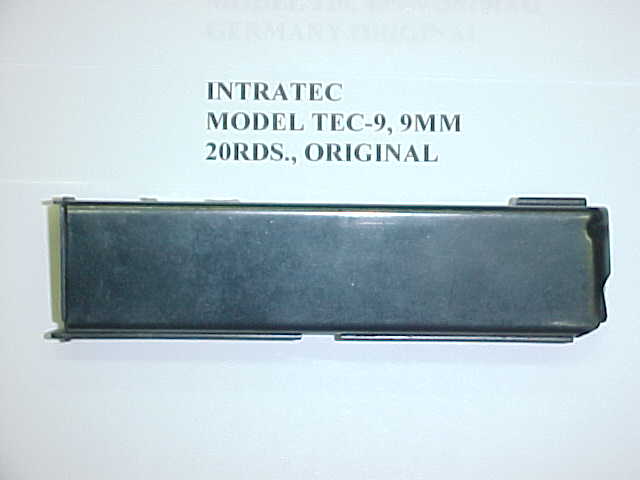 Intratec, Mo. Tec-9, Magazine, 20 Rds. Factory For Sale at GunAuction ...