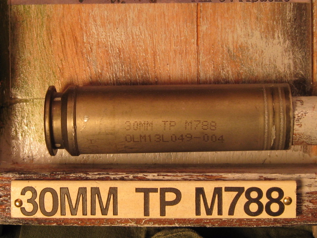 30MM Display US Military AH-64 Apache TP M788 Iraq 13770959 ...