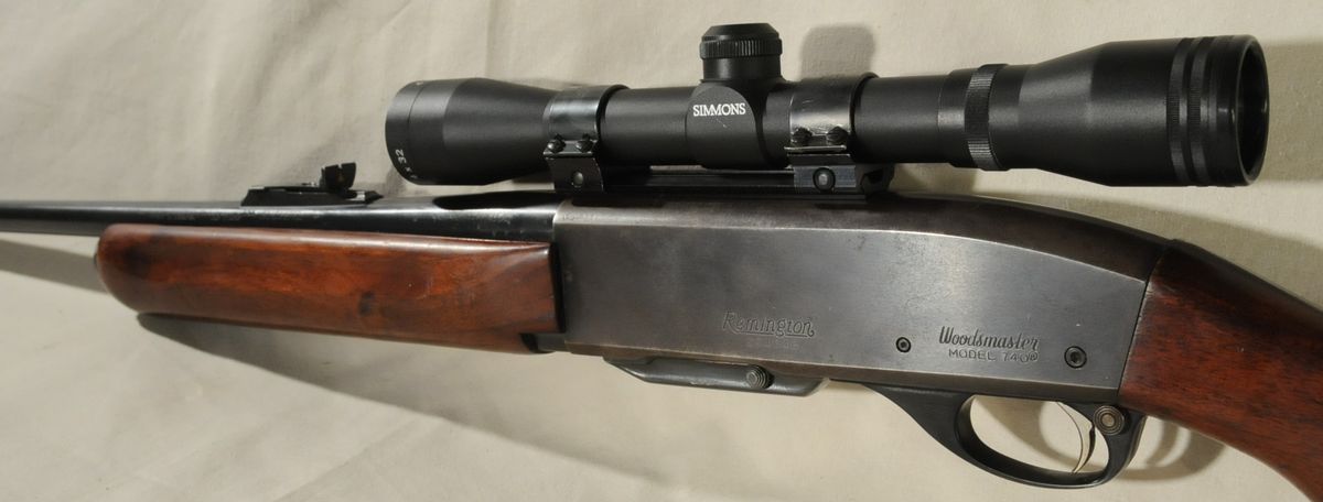 Remington Model 740, Semi-Auto, Clip, Scope .30-06 Springfield For Sale ...