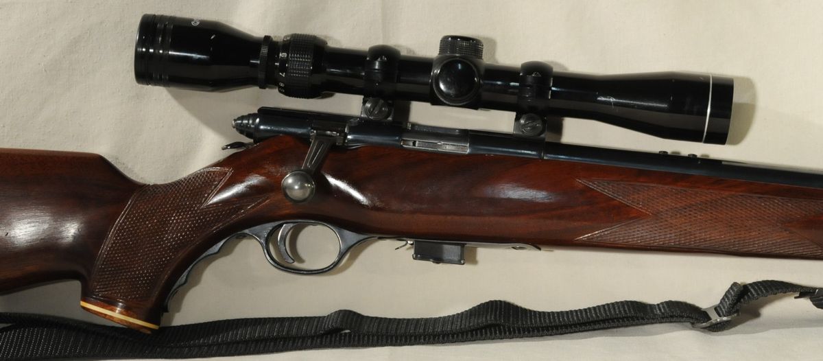 Mossberg Model 140k, Bolt-Action, Clip, Scope, Sling, Peep, Custom .22 ...