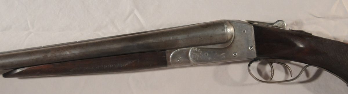 Ithaca Gun Co Lewis Model Grade #2, Damascus, Double-Barrel, 1904 12 Ga ...