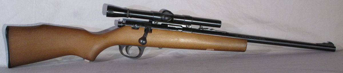 Marlin Model 15 Yn, Bolt-Action, Single-Shot, Scope .22 Lr For Sale at ...