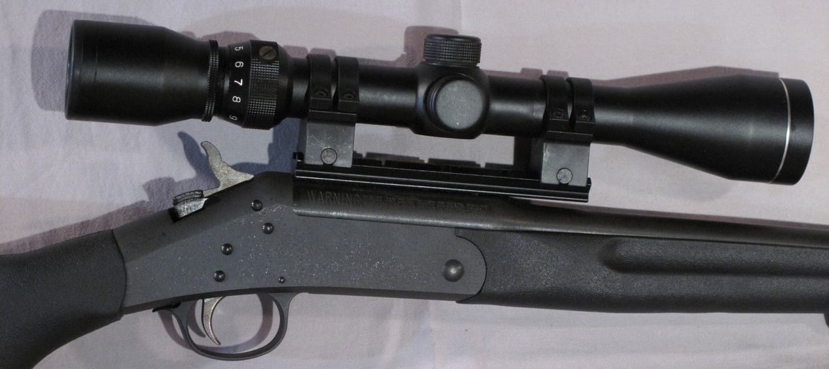 New England Arms Sportster Model SS1, Break-Open, Single-Shot, Scope ...