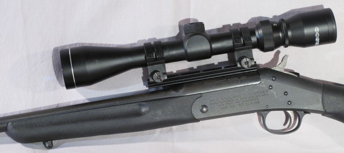 New England Arms Sportster Model SS1, Break-Open, Single-Shot, Scope ...