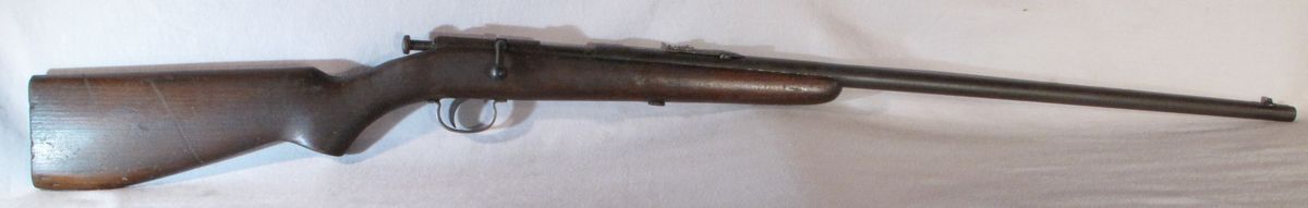 Remington Model 33, Bolt-Action, Single-Shot, Made In 1933 .22 Lr For ...