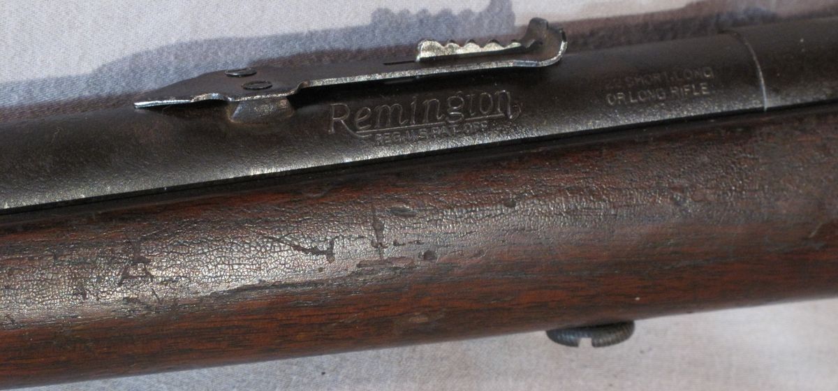 Remington Model 33, Bolt-Action, Single-Shot, Made In 1933 .22 Lr For ...
