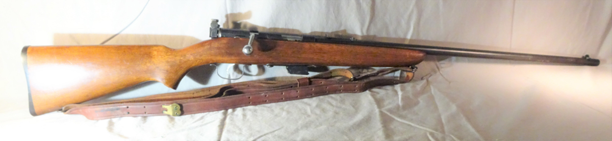 Sears Ranger 22 Calliber Bolt Action Rifle With Redfield Peep Sight .22 ...