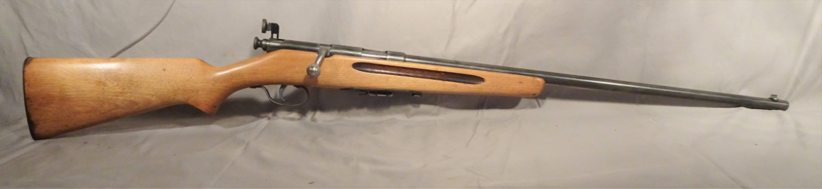 Springfield Stevens Model 56 22 Caliber Bolt Action, Clip Fed Rifle .22 ...