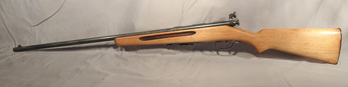 Springfield Stevens Model 56 22 Caliber Bolt Action, Clip Fed Rifle .22 ...