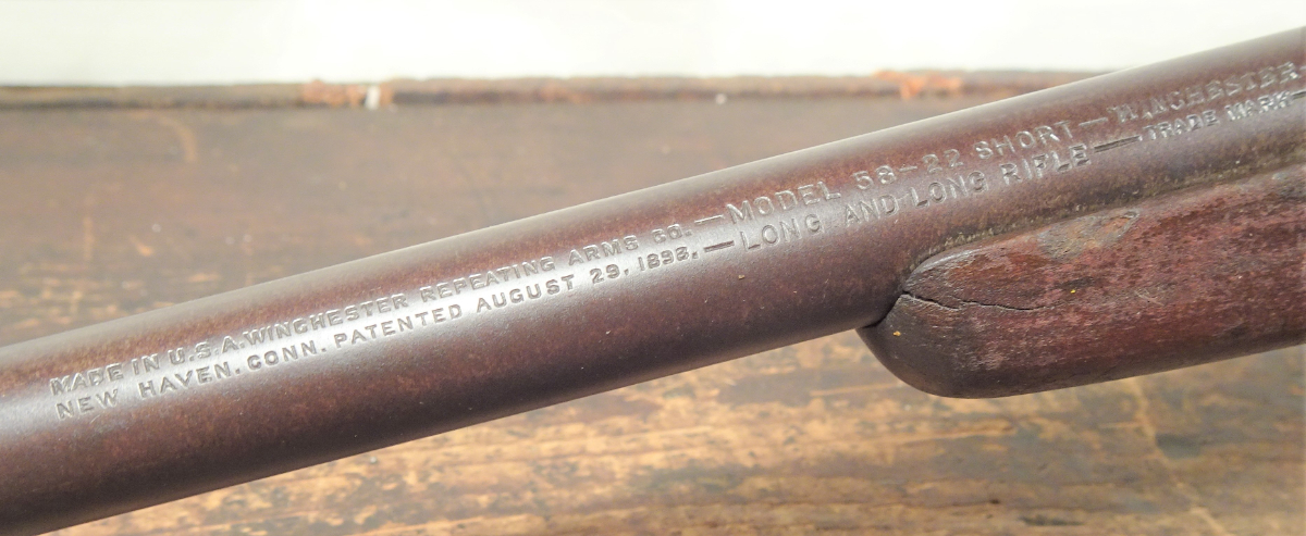 Winchester Model 58, 22 Caliber, Bolt Action, Single Shot. . .22 Lr For ...