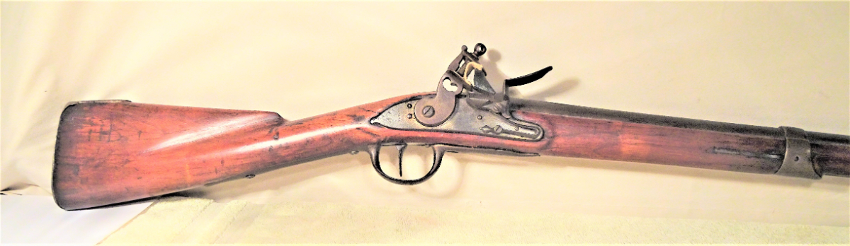 Wl Evans 1816 Us Flintlock Musket 69 Caliber .69 Caliber Ball For Sale ...