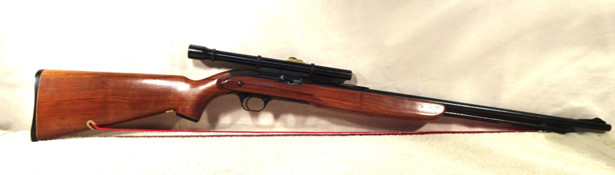 Jc Higgins Model 31 22 Short, Long And Long Rifle. Semi Auto Rifle. .22 ...