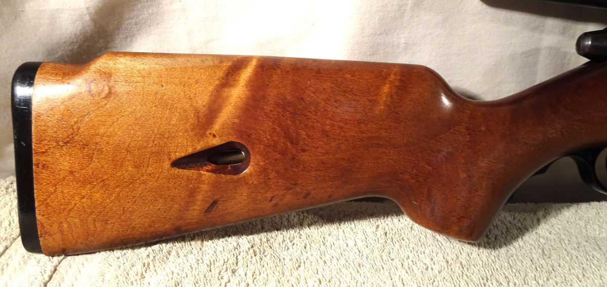 Mossberg Model 151K .22 long rifle butt fed, semi-auto rifle .22 LR ...