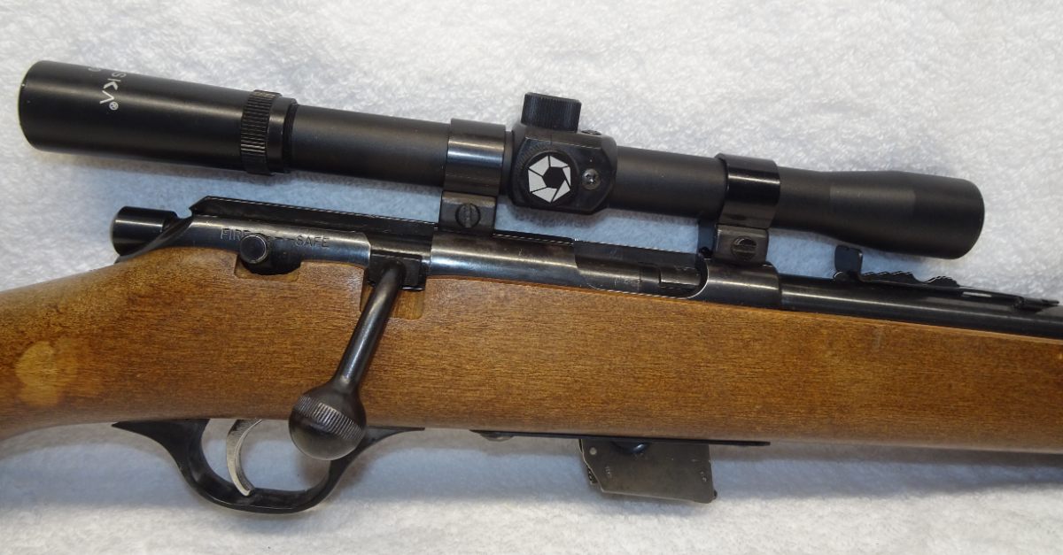 Marlin Glenfield Model 25 Bolt Action Clip-fed and Scop .22 LR 17333391 ...