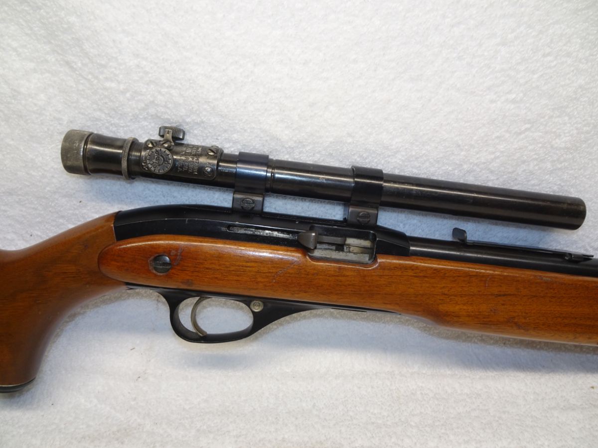 Sears Ted Williams Model 34 , 22 caliber, semi-auto and scope .22 LR ...