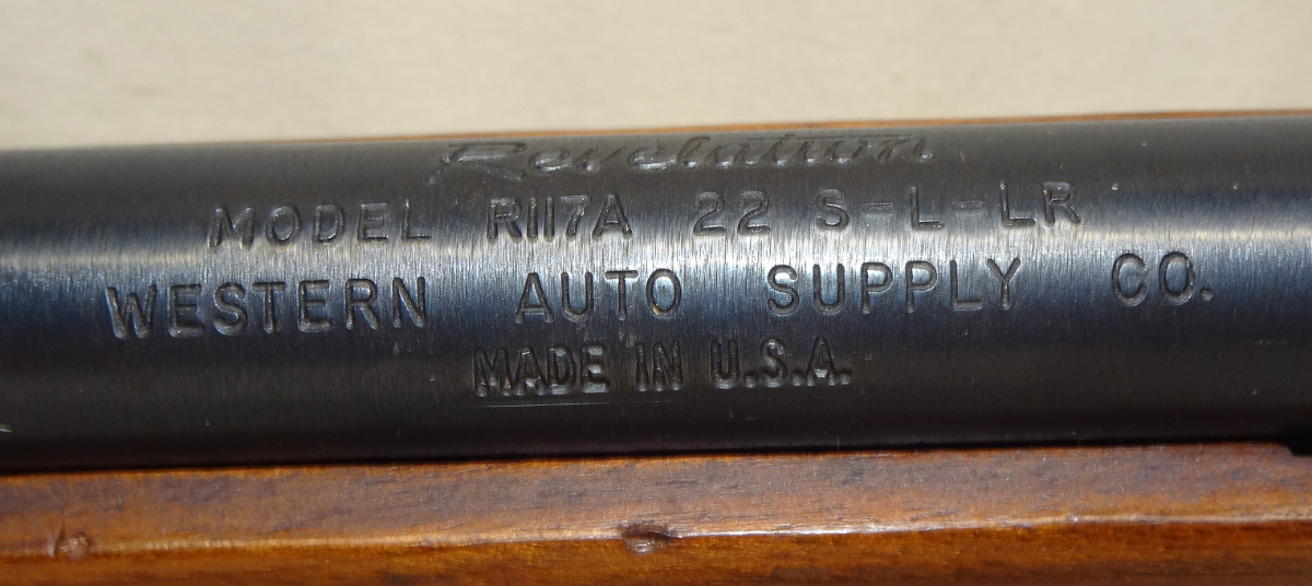 Mossberg (Western Auto) Mossberg 402 Palomino 22 Caliber, Lever Action ...