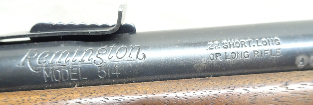 Remington Model 514, 22 Caliber, Bolt Action, Single Shot .22 Lr For ...