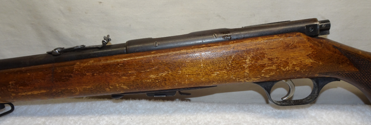 Springfield Model 84C, clip fed, bolt action, 22 caliber rifle 22 ...