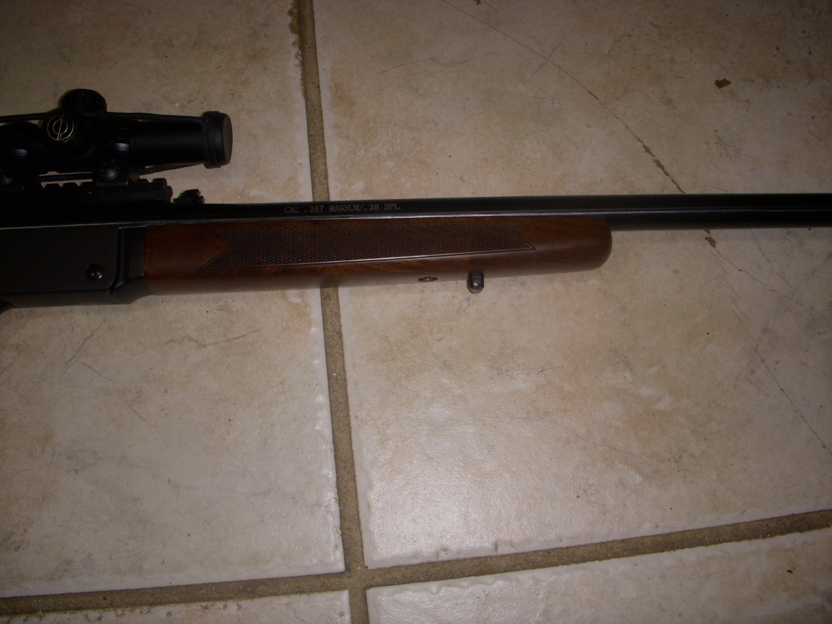 Henry Single Shot, Sighted In ,Put In Safe, Looked As New .357 Magnum ...