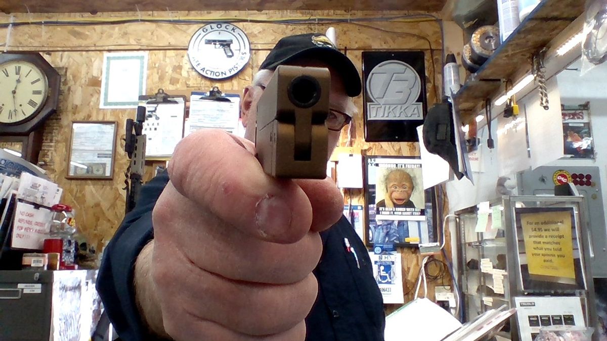 Trail Blaser Firearms Credit Card Gun 22 Rf. .22 Lr For Sale at ...