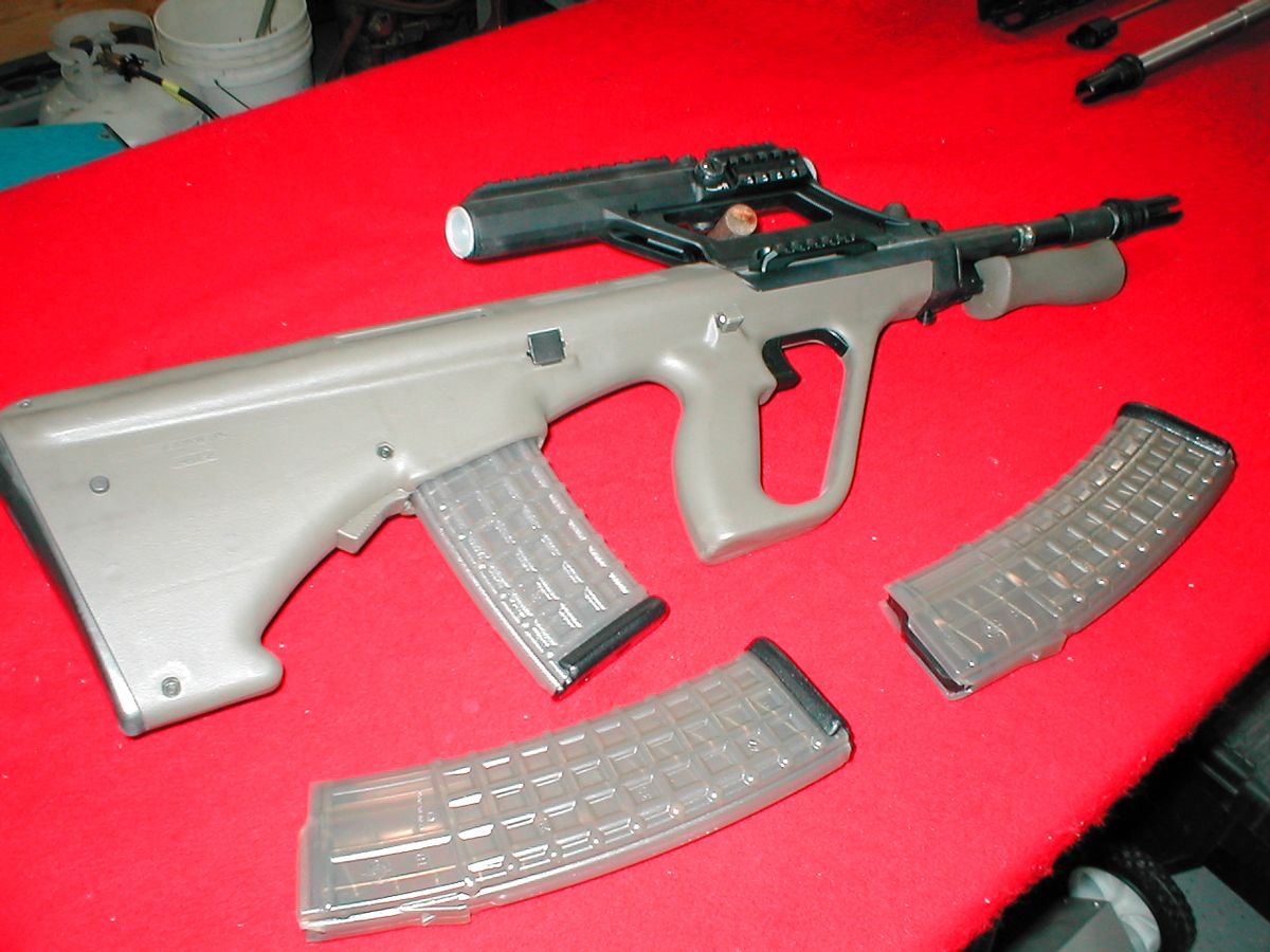 Steyr Arms STEYR AUG BULLPUP CARBINE 16 INCH BARREL AND 3 MAGAZINES 5. ...