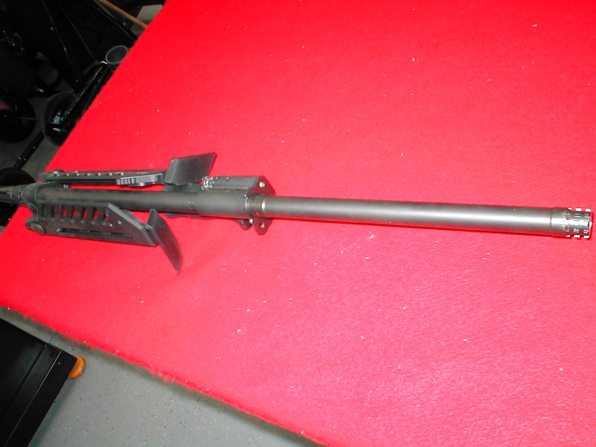 Steyr Aug Lmg Machinegun Barrel With Bipod. 5.56mm Nato For Sale at ...