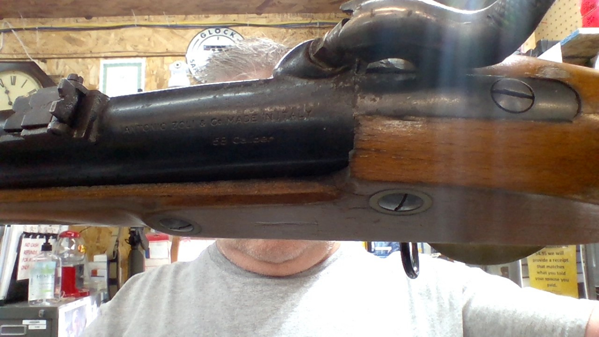 Antonio Zoli 58 Caliber Black Powder Rifle .58 Caliber Ball For Sale at ...