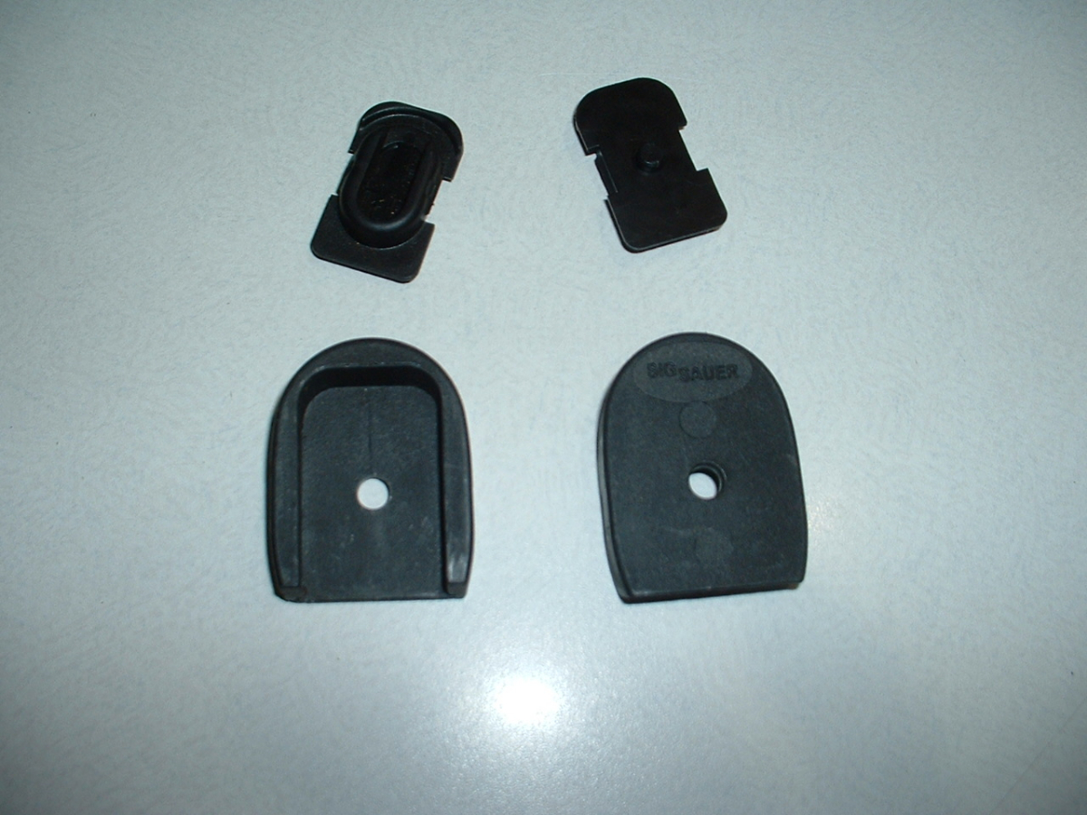 SIG Sauer SigSauer P-320 Mag Base plates with inserts.