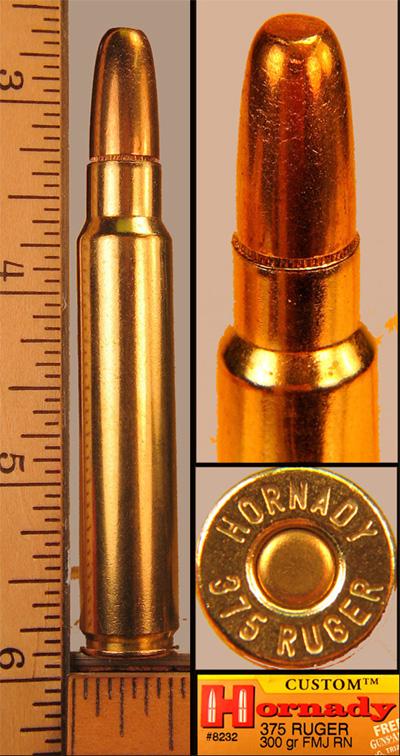 2008, One Cartridge, 375 Ruger Fmj (S-253) For Sale at GunAuction.com ...