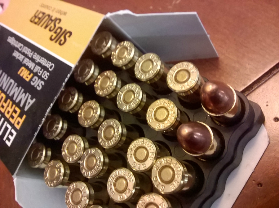 Sig Sauer 38 Super, 125 Grain Full Metal Jacket .38 Super For Sale at ...