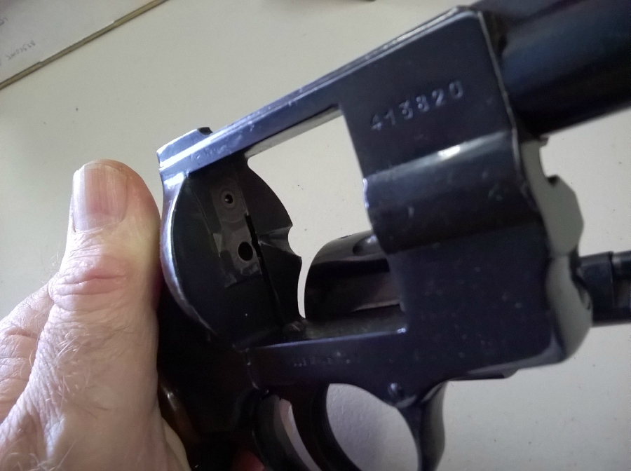 Burgo Unique Vintage Hw38, 5" Vented 6-Shot .38 Special For Sale at ...