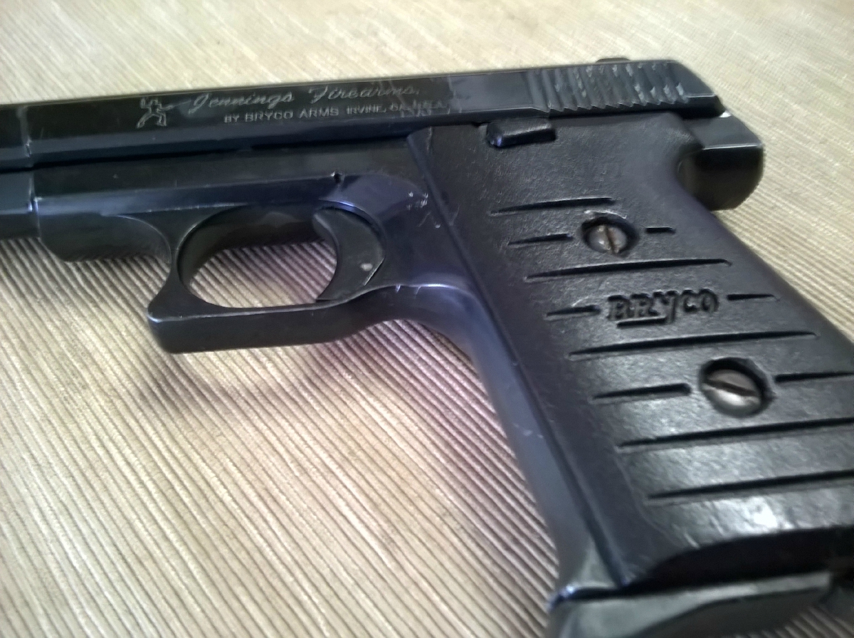 Bryco - Jennings Bryco Model 48, .380 Auto, All Black, Nice, Low Open ...