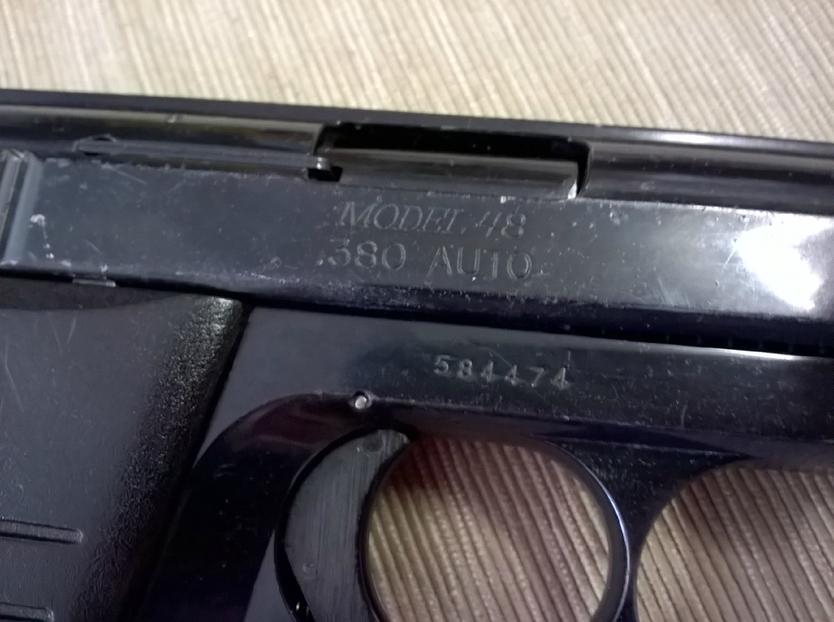 Bryco - Jennings Bryco Model 48, .380 Auto, All Black, Nice, Low Open ...