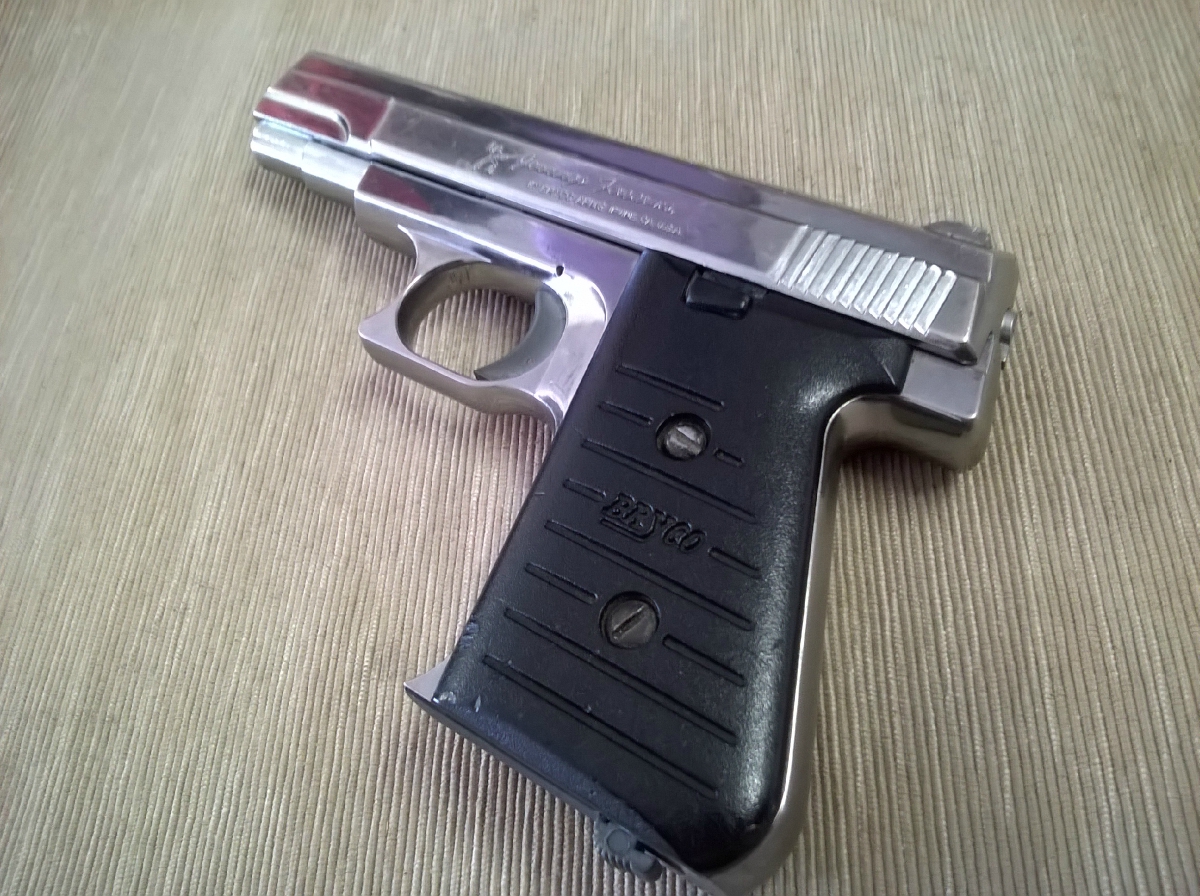 Bryco - Jennings Bryco Model 48 .380 Auto, Finished In Chrome/Black ...