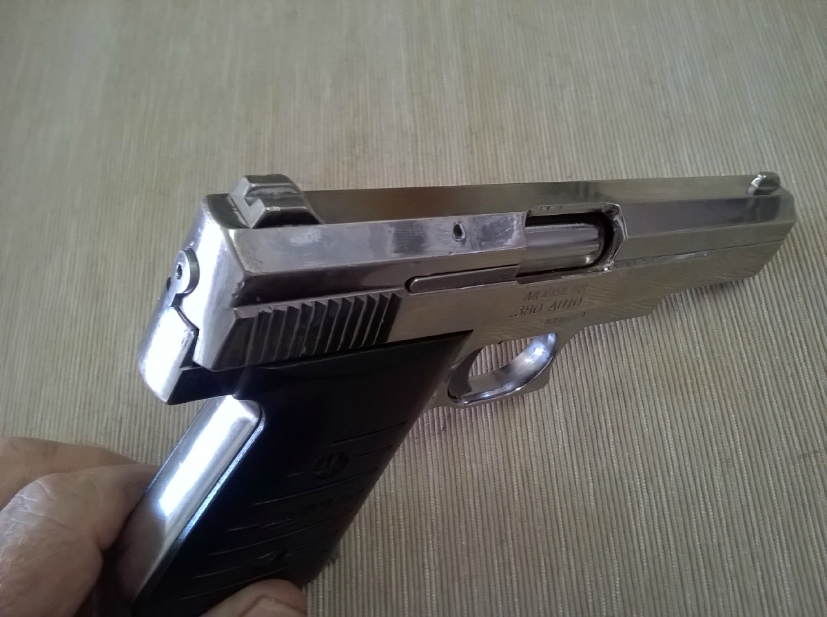 Bryco - Jennings Bryco Model 48 .380 Auto, Finished In Chrome/Black ...