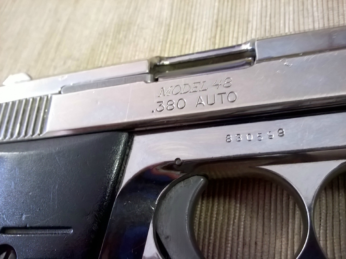 Bryco - Jennings Bryco Model 48 .380 Auto, Finished In Chrome/Black ...