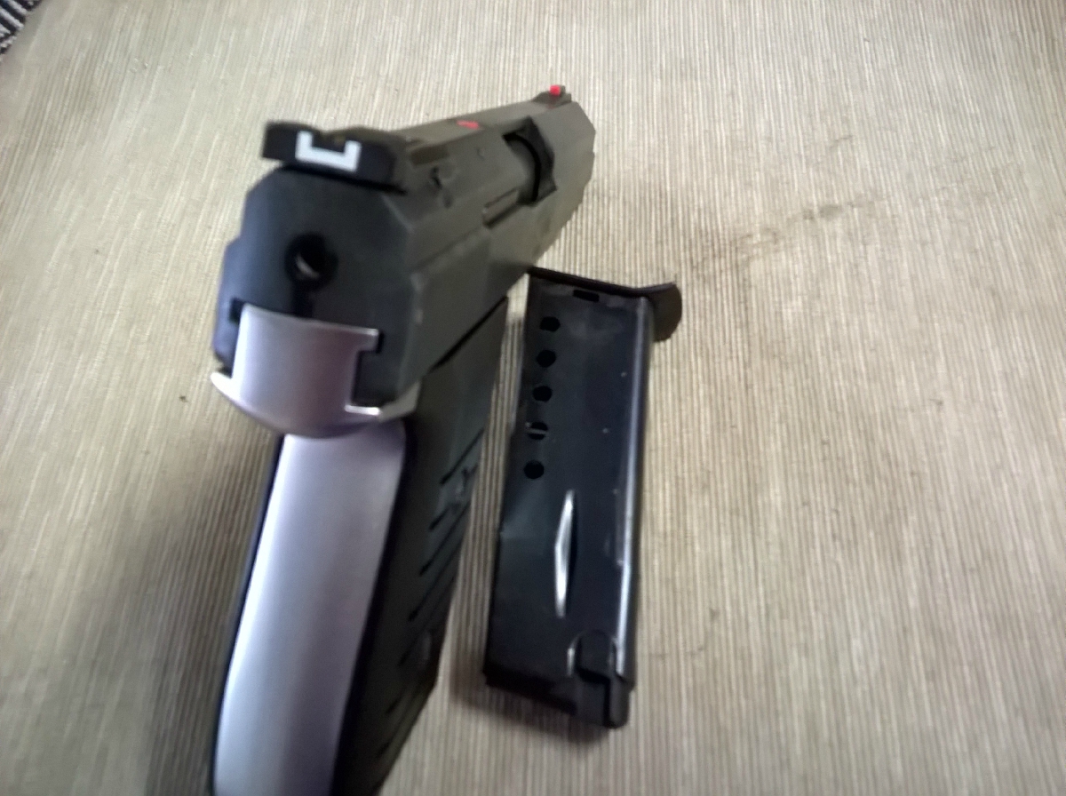 Jimenez Black/Stainless Jiminez Model Ja-Nine, 9mm, Good Condition, $1 ...