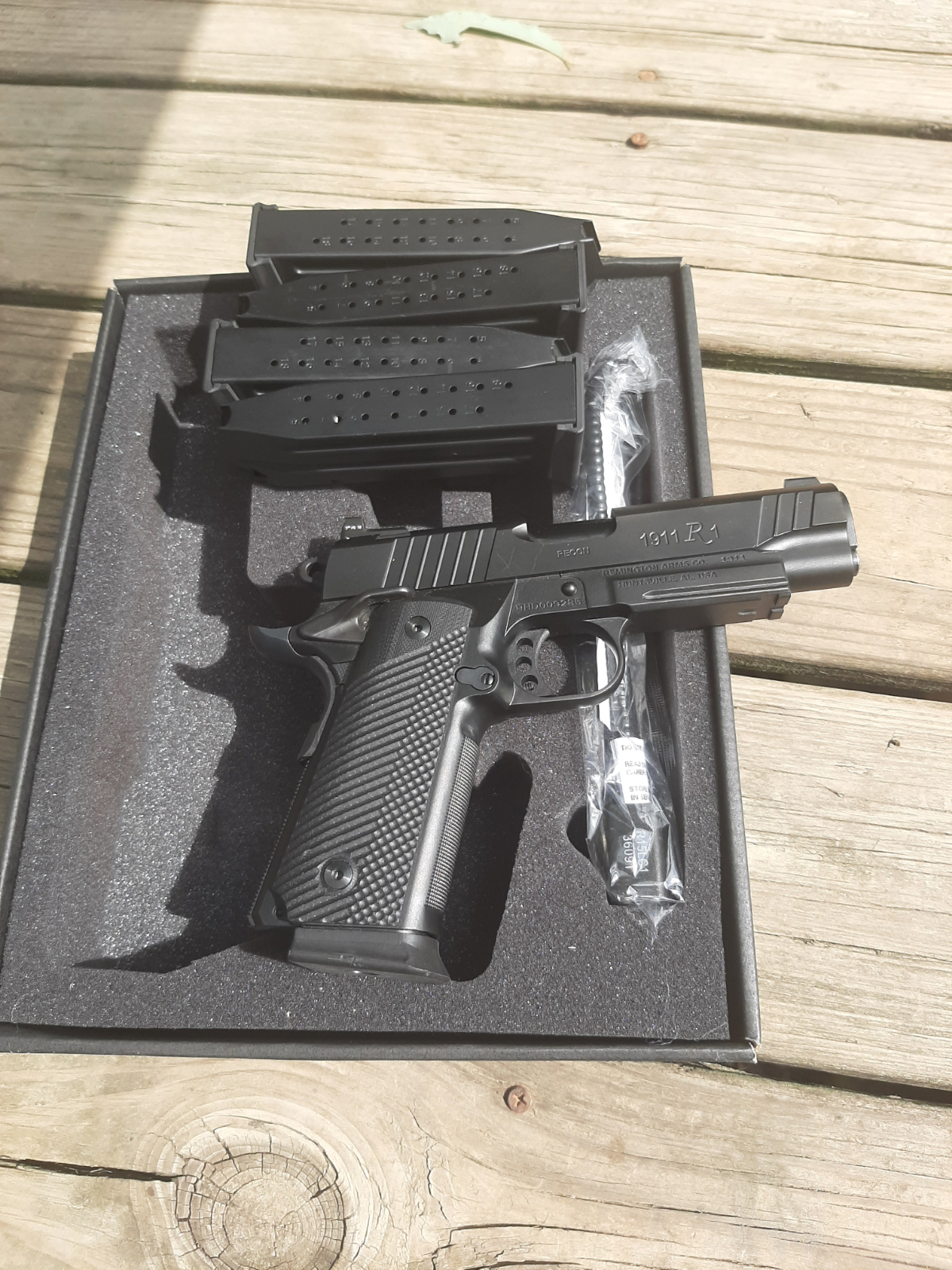 Remington 1911 R1 Recon Commander 9mm 4.25 Barrel . 18 Round 9mm Luger ...