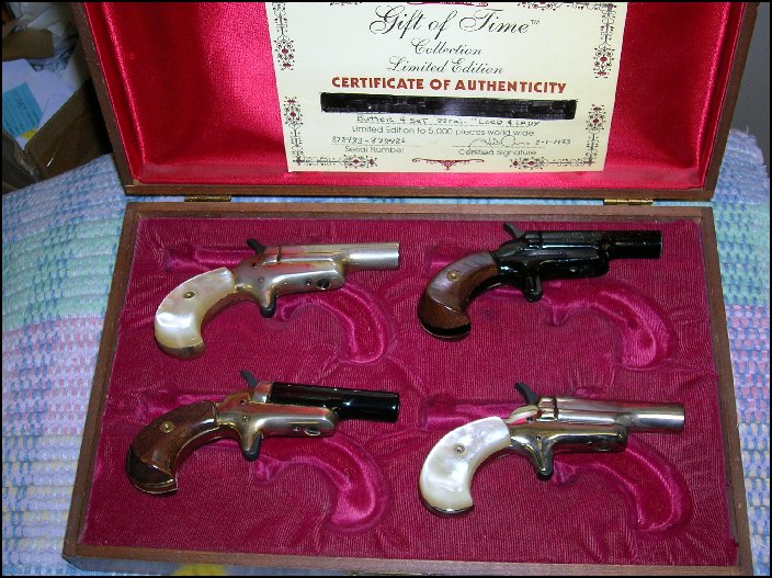 Butler Assn,NH,CT - Set of 4 Lord & Lady Derringers 22 cal SHORT ...