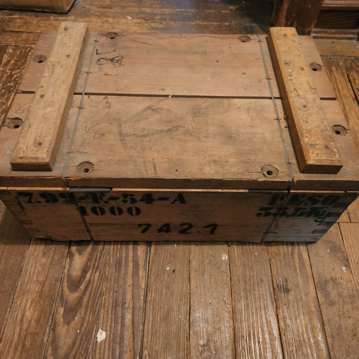 Unknown 1000rds 7.92x57 (8mm) Mauser Rifle Ammo Ecuador Military Wood ...