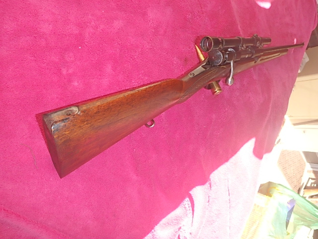 Jap Rifle Arkisa Old Jar Rifle 4 X Weaver On It Arkasia Maybe 7.7×58mm ...