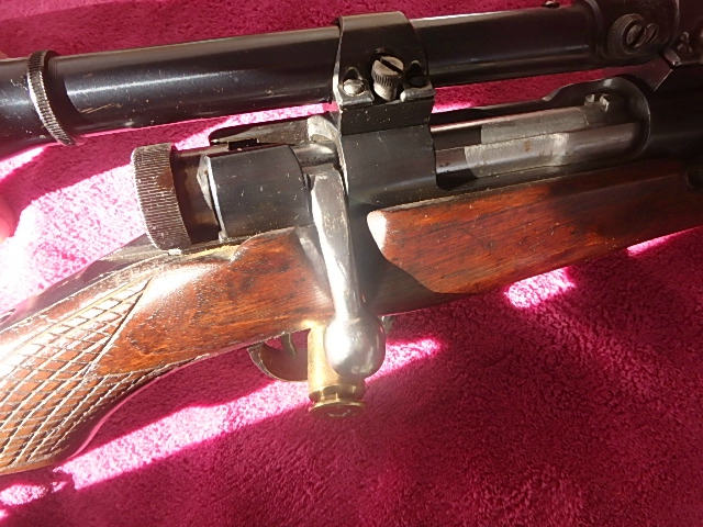 Jap Rifle Arkisa Old Jar Rifle 4 X Weaver On It Arkasia Maybe 7.7×58mm ...