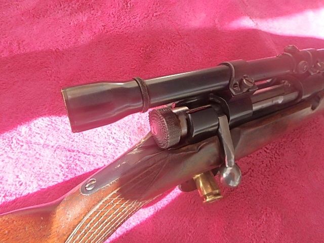 Jap Rifle Arkisa Old Jar Rifle 4 X Weaver On It Arkasia Maybe 7.7×58mm ...