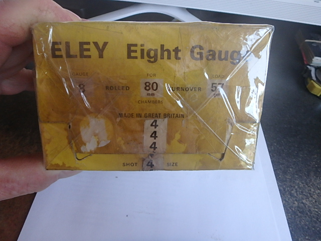 Full 25 Rds Neat Paper Eley 8 Gauge Shells Full Box .25 Acp For Sale at ...