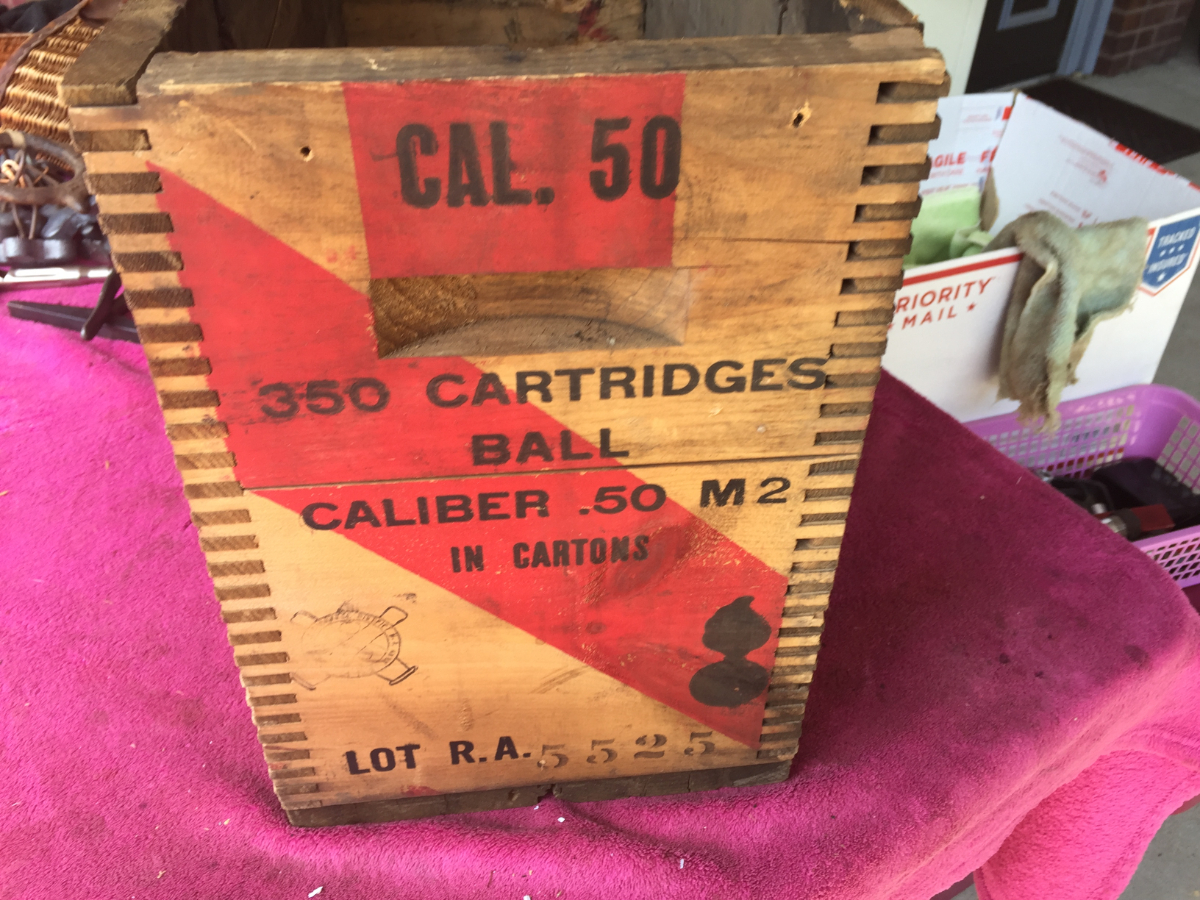 Neat Wood Dove Tail Remington Grate For Military 50 Cal Flaming Bomb ...