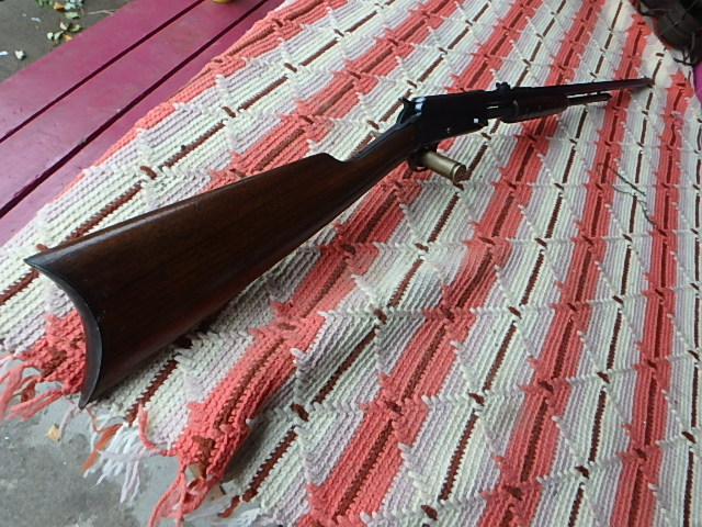 25-20 Marlin Model 27-S Octagon Barrel Pump Gun .25-20 Win. For Sale at ...
