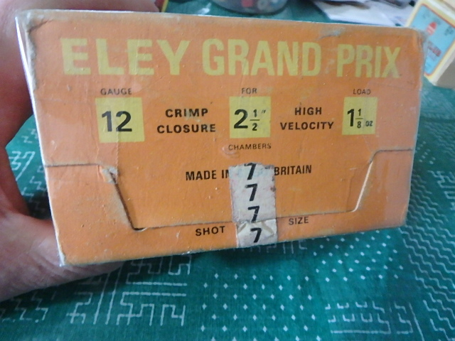 12 Ga Orange Eley Full Box 7 Shot Eley Grand Prix 12 Ga For Sale at ...