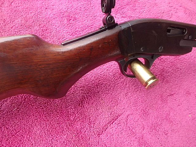 22 Cal Western Field Model 80 Pump & Tang Sight Looks Like A Old Savage ...